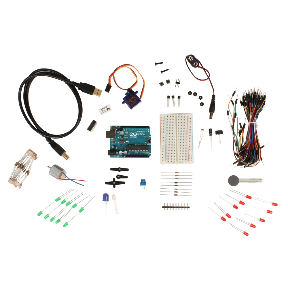 Adafruit Industries Ardx V1 3 Arduino Experimentation Kit Micro Center