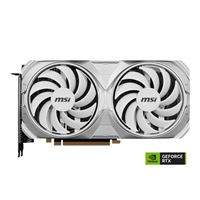 MSI NVIDIA GeForce RTX 4070 Ti VENTUS 2X White Overclocked Dual Fan ...