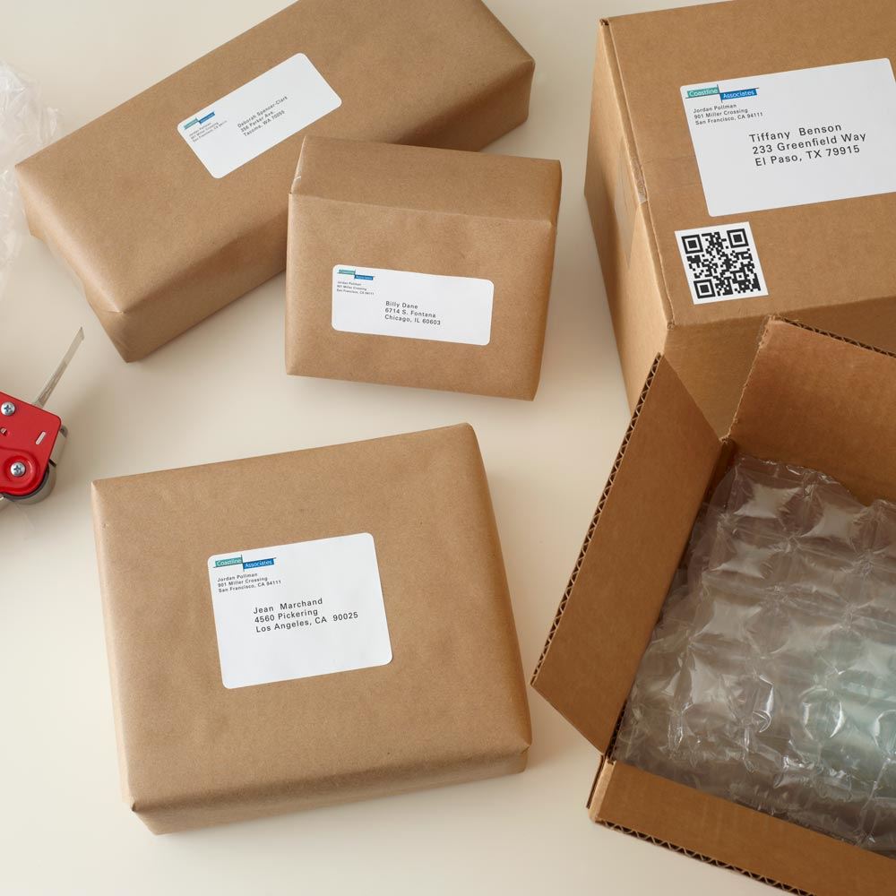 Avery 8165 Shipping Address Labels, 8 1/2" x 11", TrueBlock Technology ...