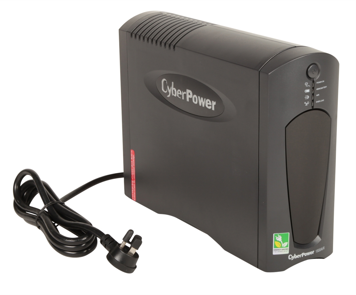 CyberPower Systems AVR Series UPS (CP1500AVRT); 1500 VA, 900 W, 120 V ...