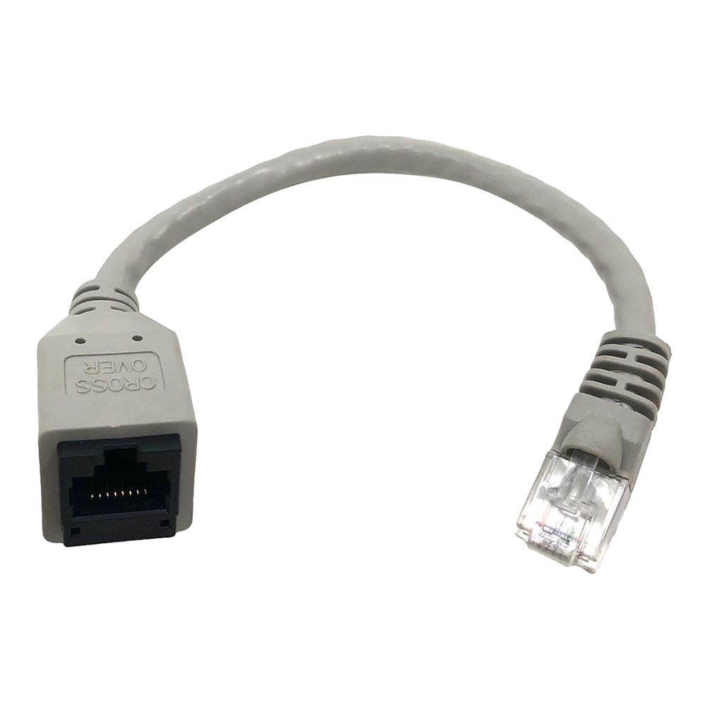 Micro Connectors CAT 6 RJ-45 Male to RJ-45 Female Gigabit Crossover ...