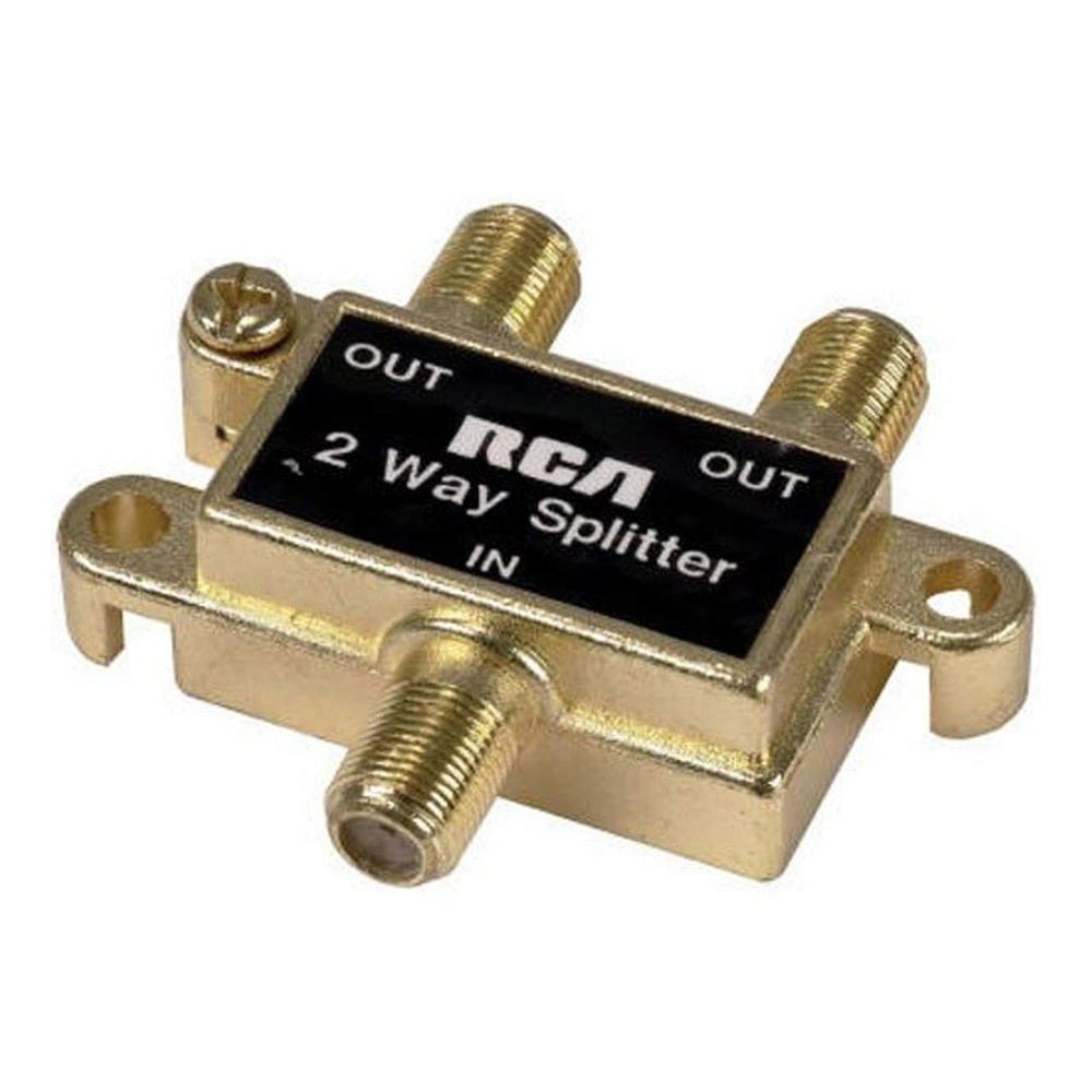 RCA Signal 2-way splitter 5-900 MHz - Micro Center