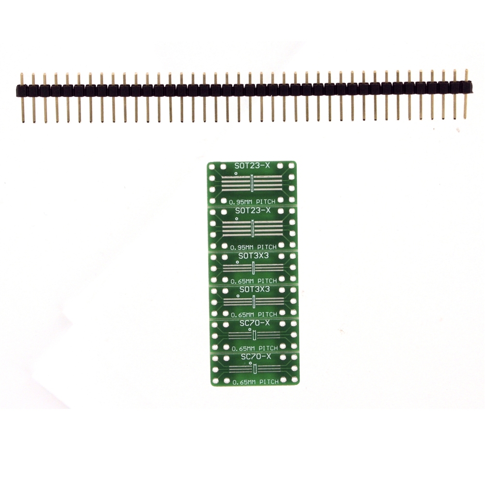 Schmartboard Inc. EZSOT 23 & SC70 SMT to DIP Adapter - Micro Center