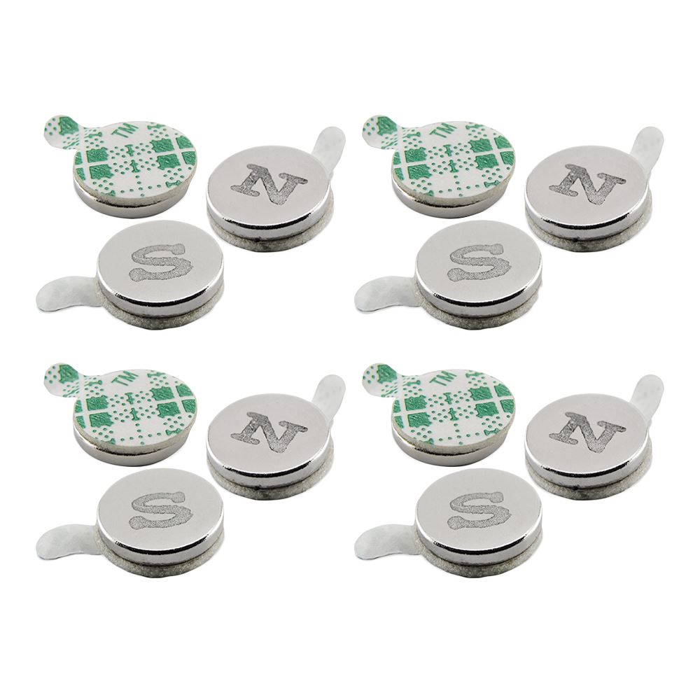 Master Magnetics Magnets with Adhesive Back N/S .25 wide 12 pieces ...