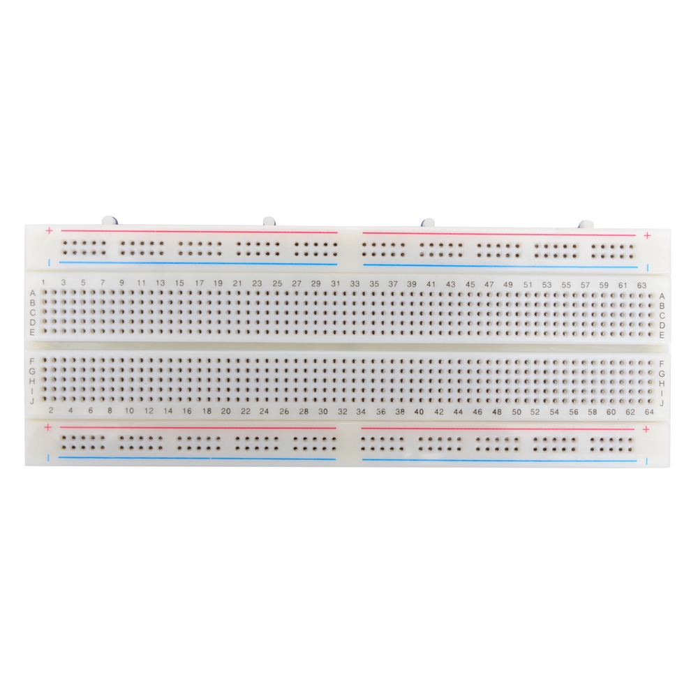 Eclipse Enterprise Round Hole Breadboard - 840 Tie Points - Micro Center