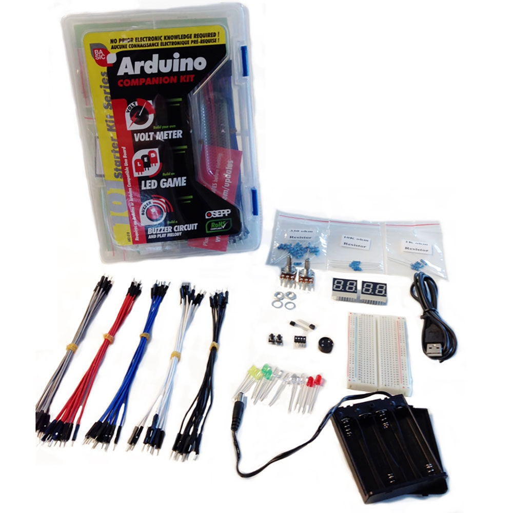 Leo Sales Ltd. Arduino Basics Starter Kit Includes Arduino UNO - Micro ...