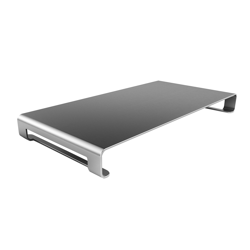 Satechi Aluminum Monitor Stand Gray - Micro Center
