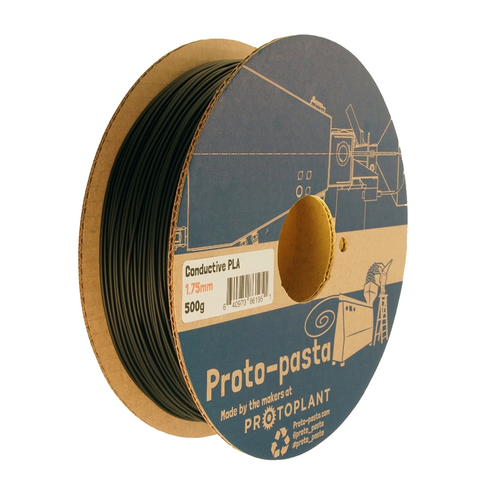 ProtoPlant Protopasta 1.75mm Electrically Conductive Carbon PLA ...