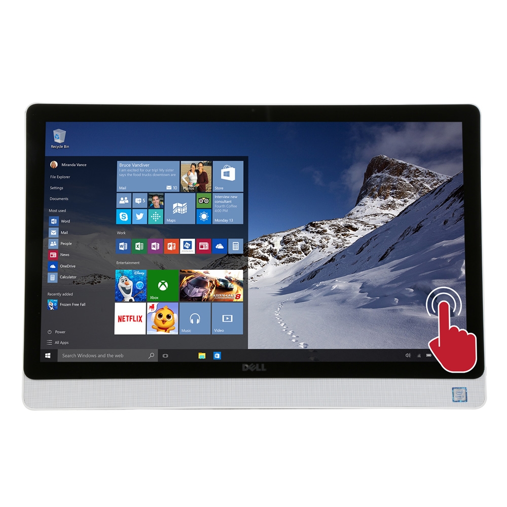 Micro Center - Dell Inspiron 24-3459 23.8" All-in-One Desktop Computer ...