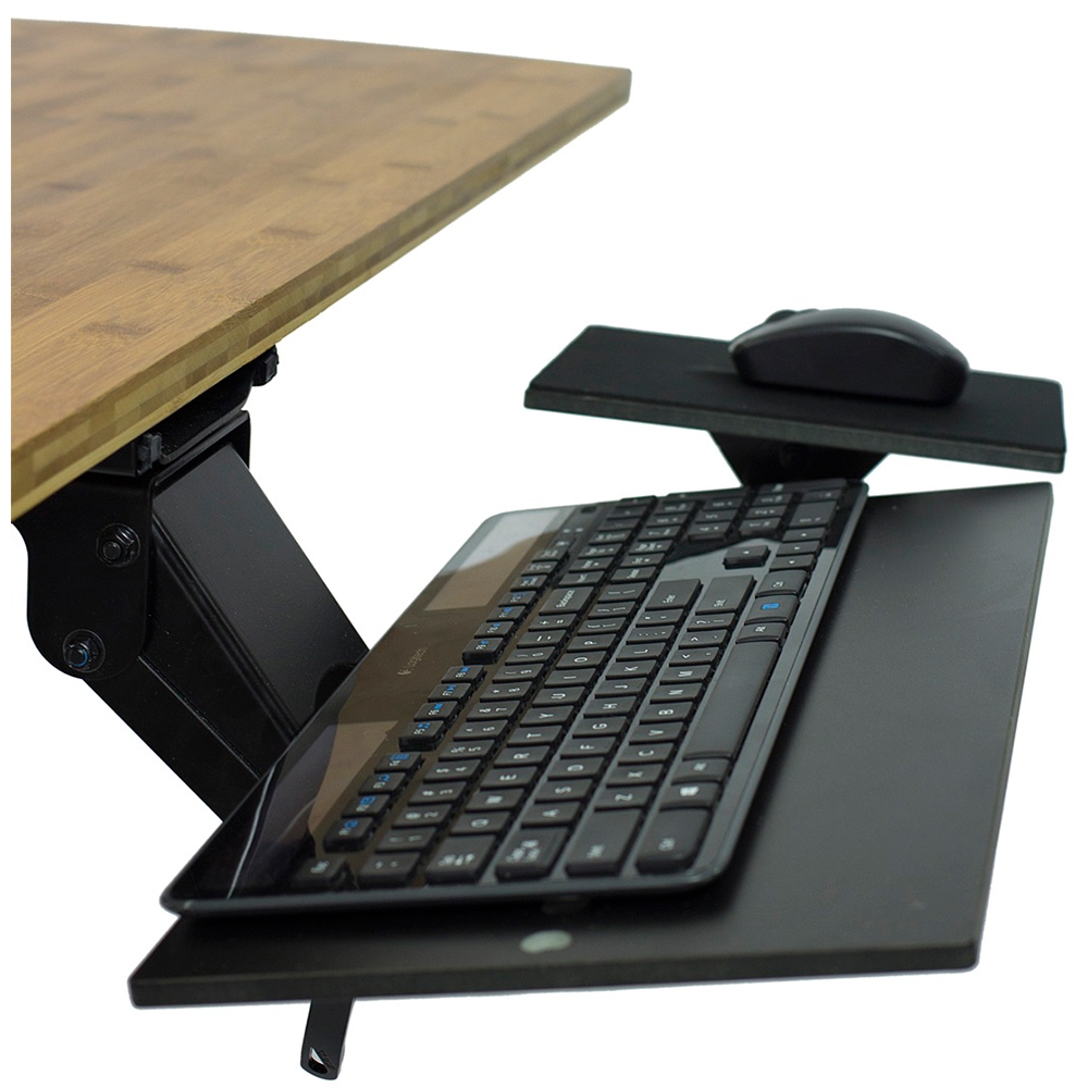 Uncaged Ergonomics Ergonomic Under-Desk Computer Keyboard Tray with ...