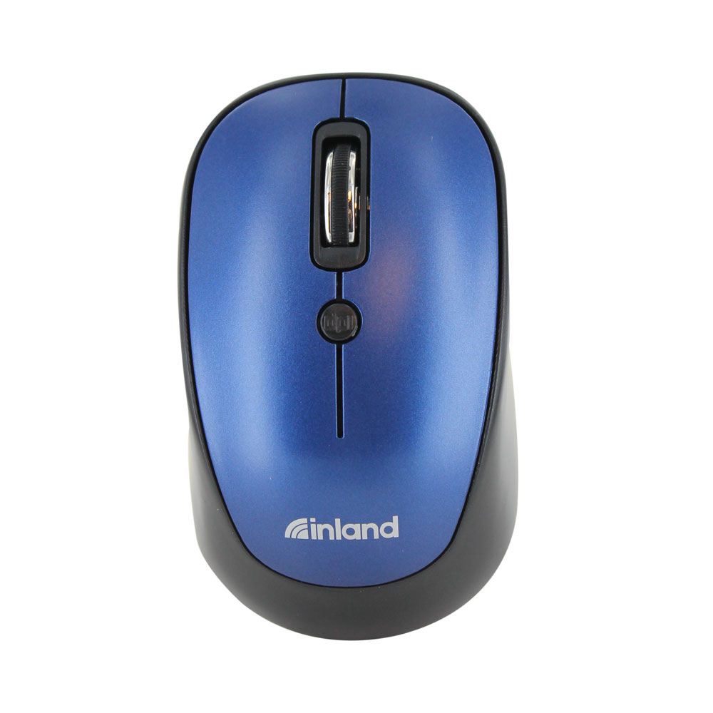 Inland iM105 Notebook Mouse - Blue - Micro Center