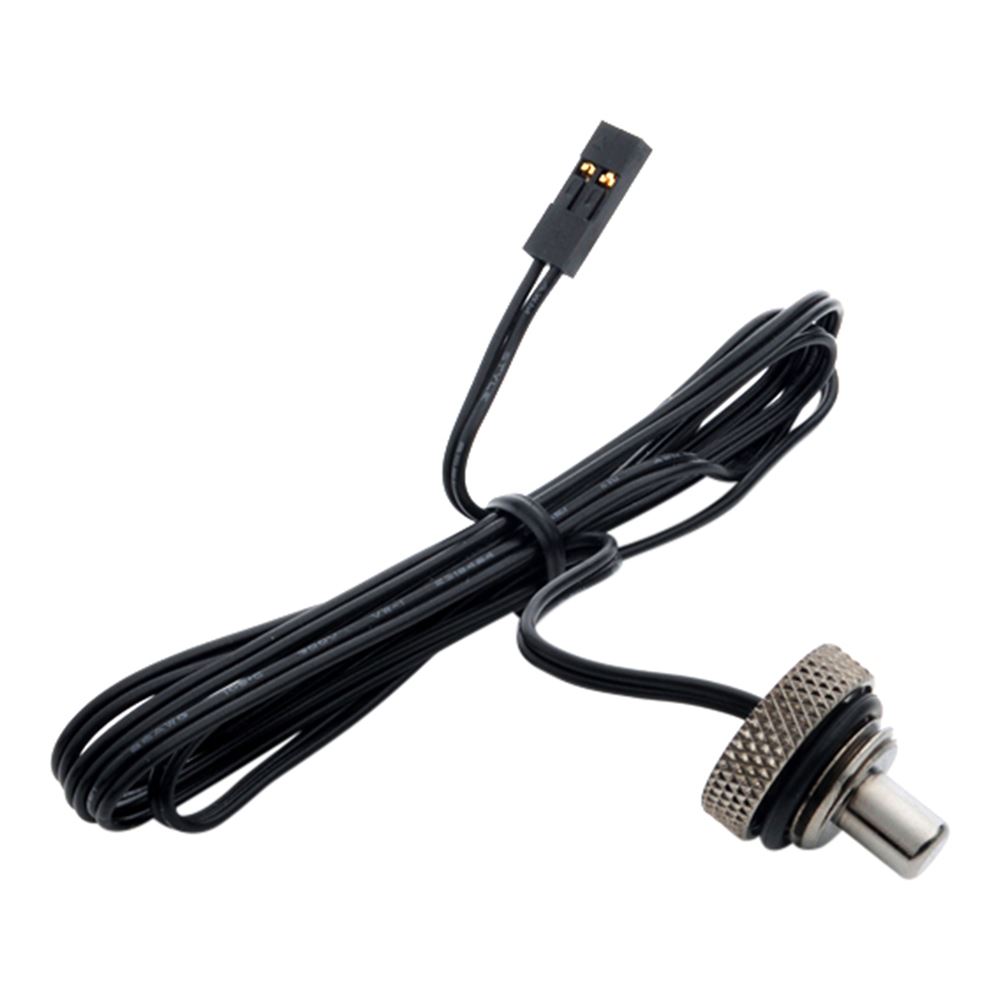 Bitspower G 1/4" Temperature Sensor Plug Fitting with O-Ring - Black ...