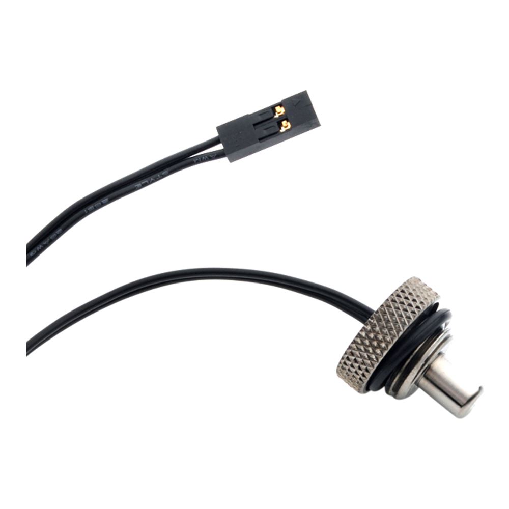 Bitspower G 1/4" Temperature Sensor Plug Fitting with O-Ring - Black ...