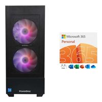 PowerSpec G439 Gaming PC; Intel Core i7 12th Gen 12700KF 2.7GHz ...