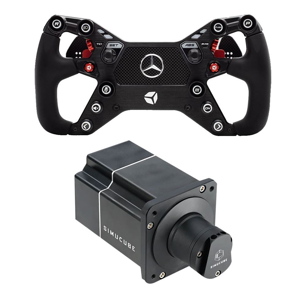 Micro Center - Cube Controls Mercedes AMG GT Edition SIM Wheel bundled ...