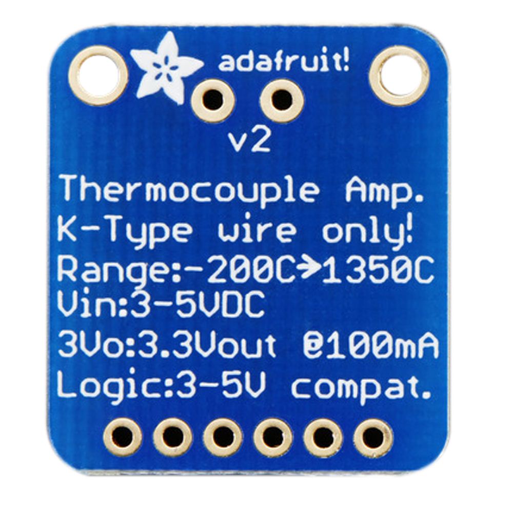 Micro Center - Adafruit Industries Thermocouple Amplifier MAX31855 Breakout Board N/A