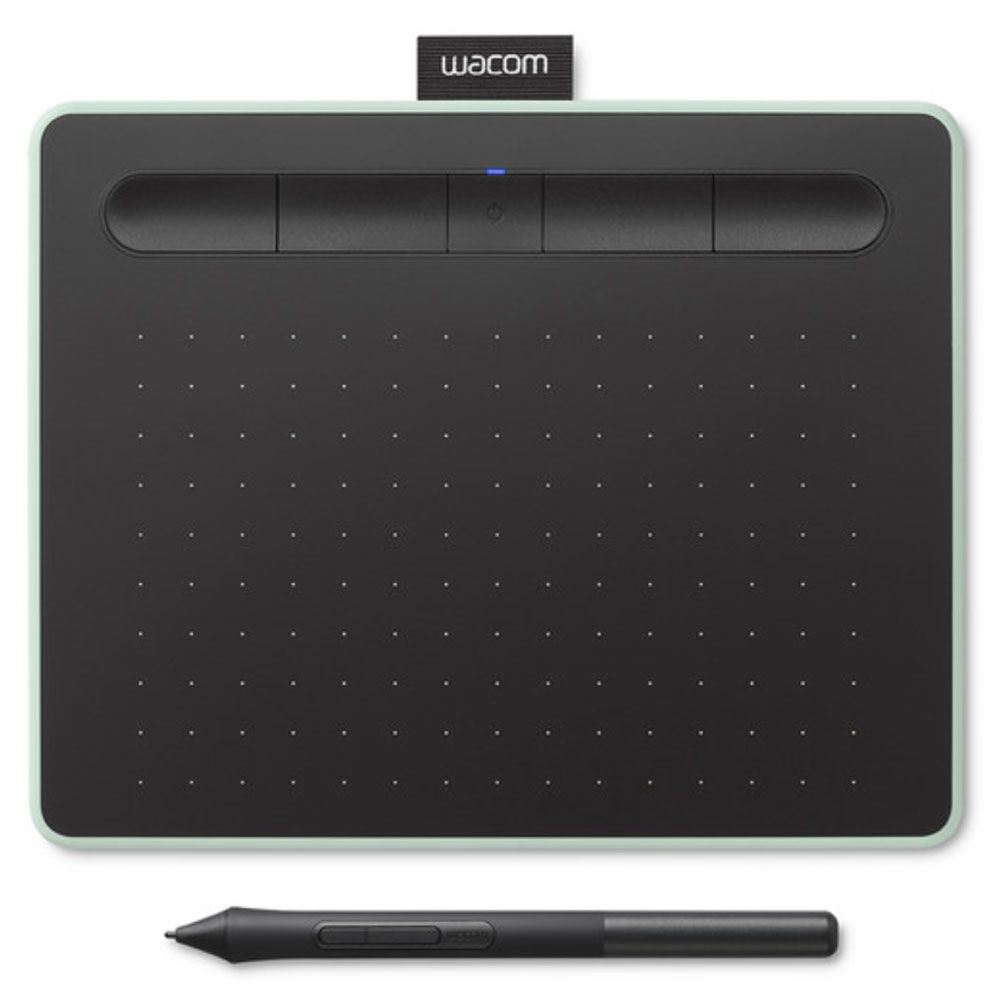 Wacom Intuos Creative Pen Bluetooth Tablet Small - Pistachio Green ...