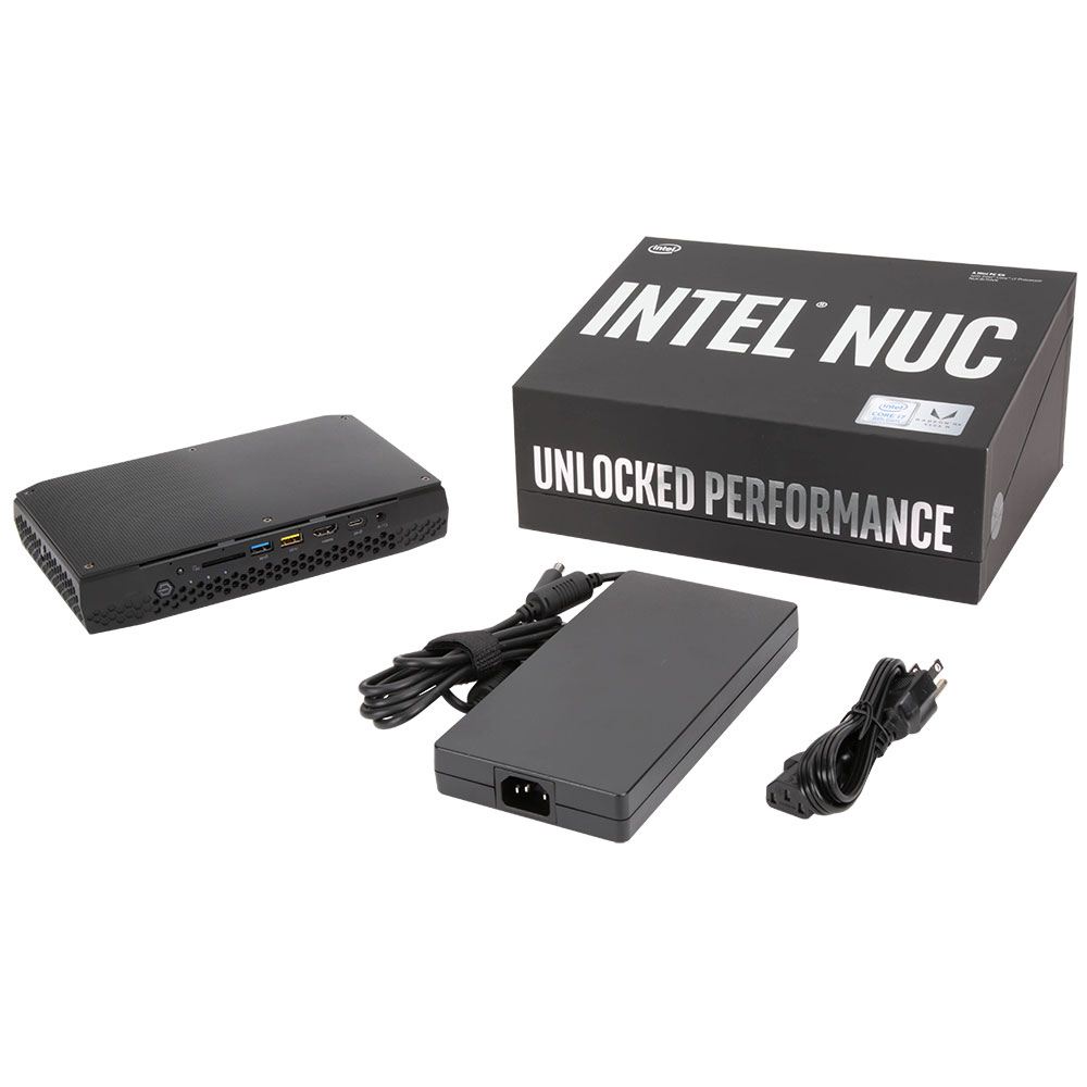 Micro Center - Intel NUC 8 Premium VR Capable mini PC Kit BOXNUC8I7HVK1