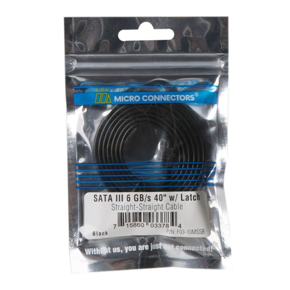 Micro Connectors 7-pin SATA Female Connector to 7-pin SATA Female ...