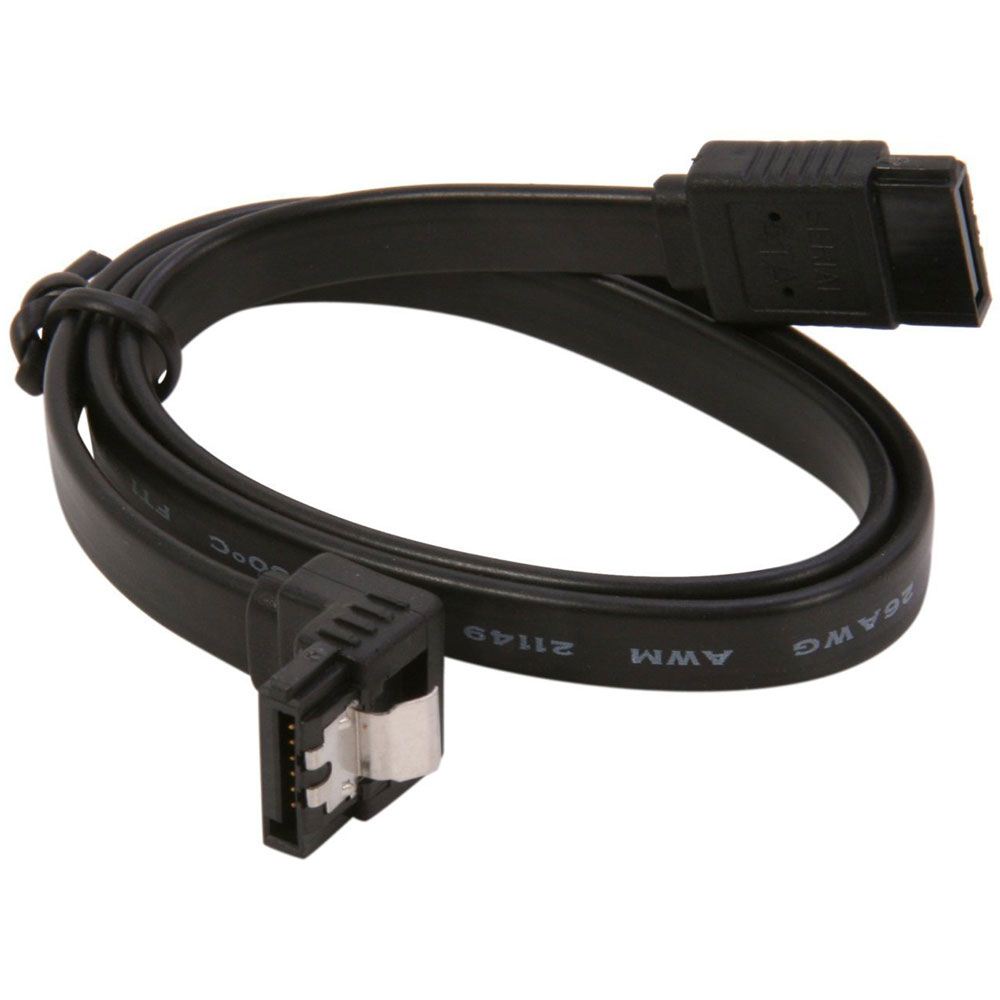 Micro Connectors Right-Angle 7-pin SATA Female Connector to Straight ...