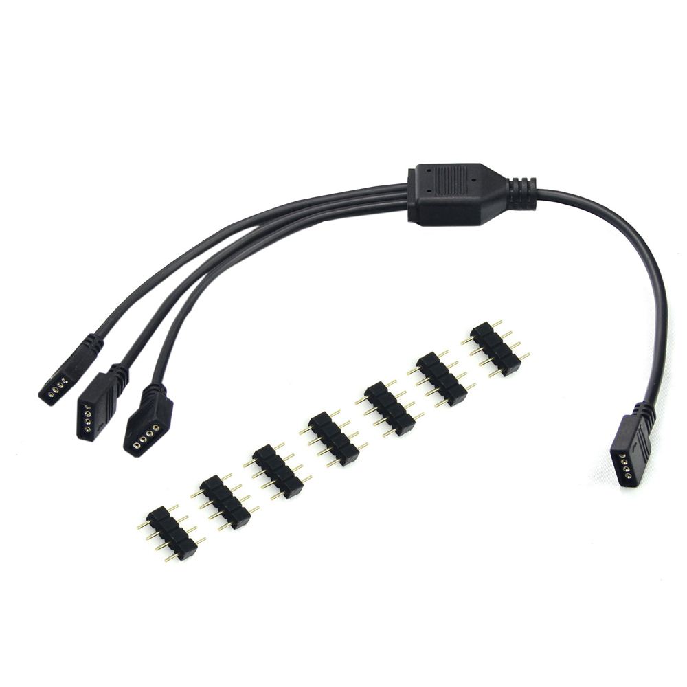 Micro Connectors 11.81" 1-to-3 RGB Splitter Cable - Micro Center