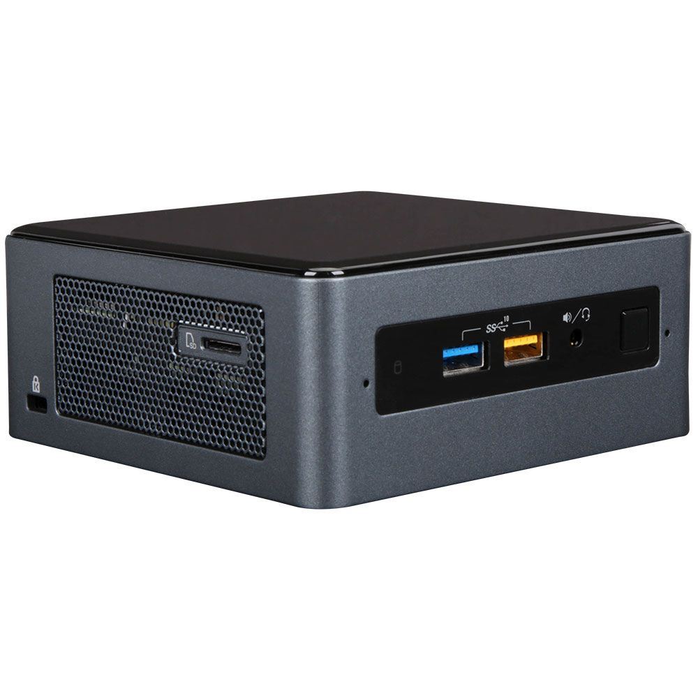 Micro Center - Intel NUC Mini PC Kit NUC8i5BEH Core i5, Tall version ...