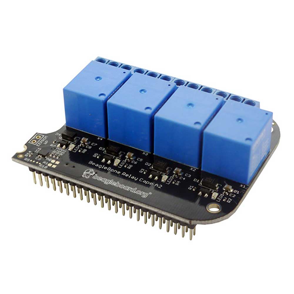 Micro Center - BeagleBoard BeagleBone Relay Cape N/A