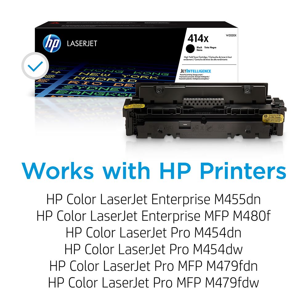 HP 414X High Yield Black Toner Cartridge - Micro Center