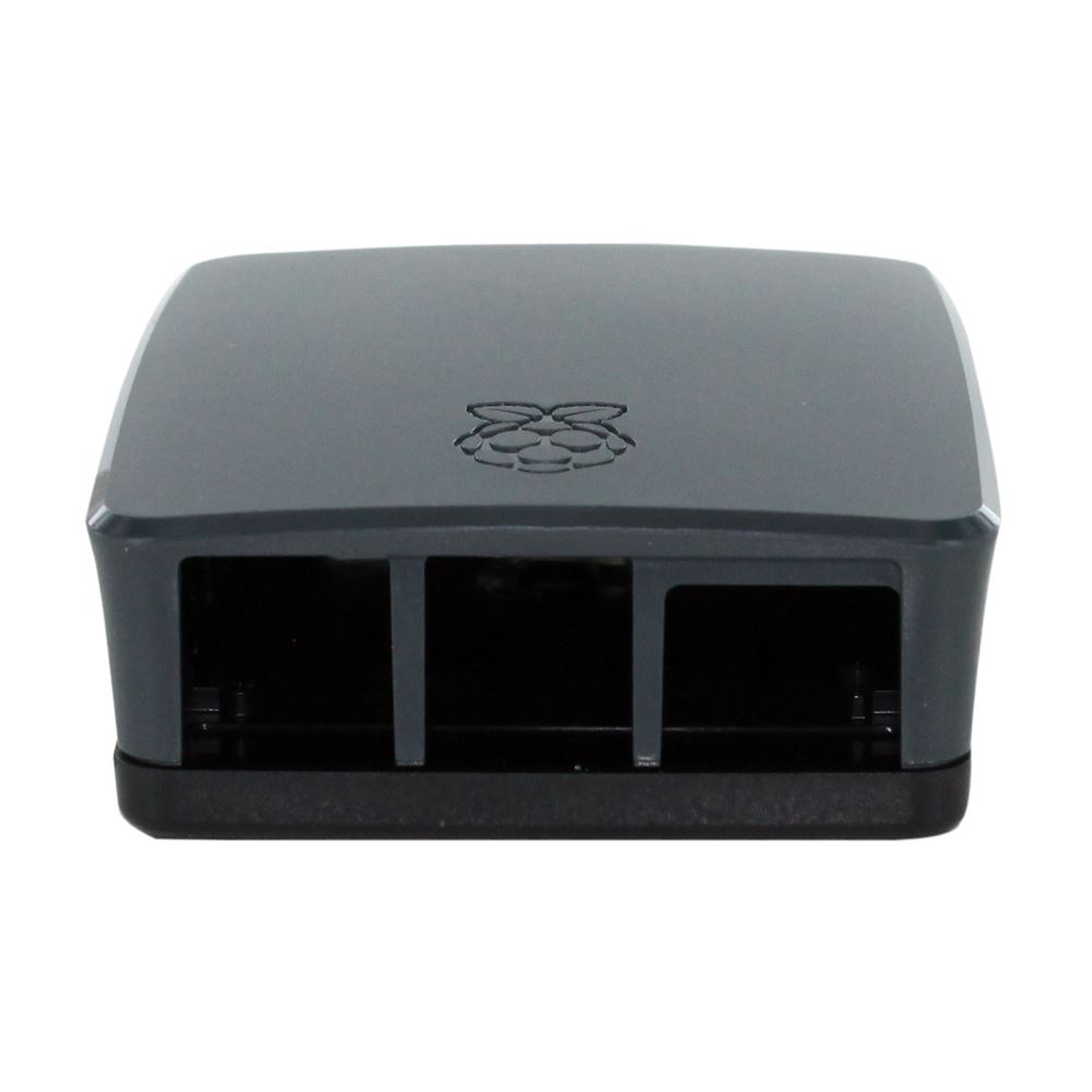 Raspberry Pi 4 Official Case - Black/Gray - Micro Center