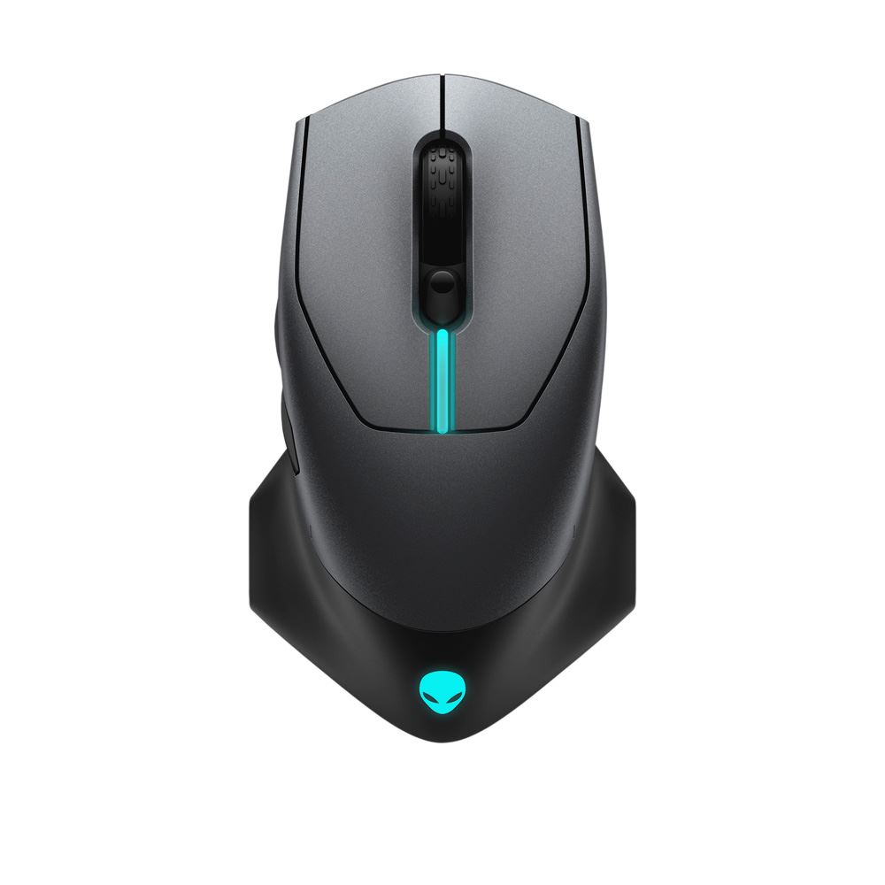 Dell Alienware 610M Wired/ Wireless Gaming Mouse - Dark - Micro Center