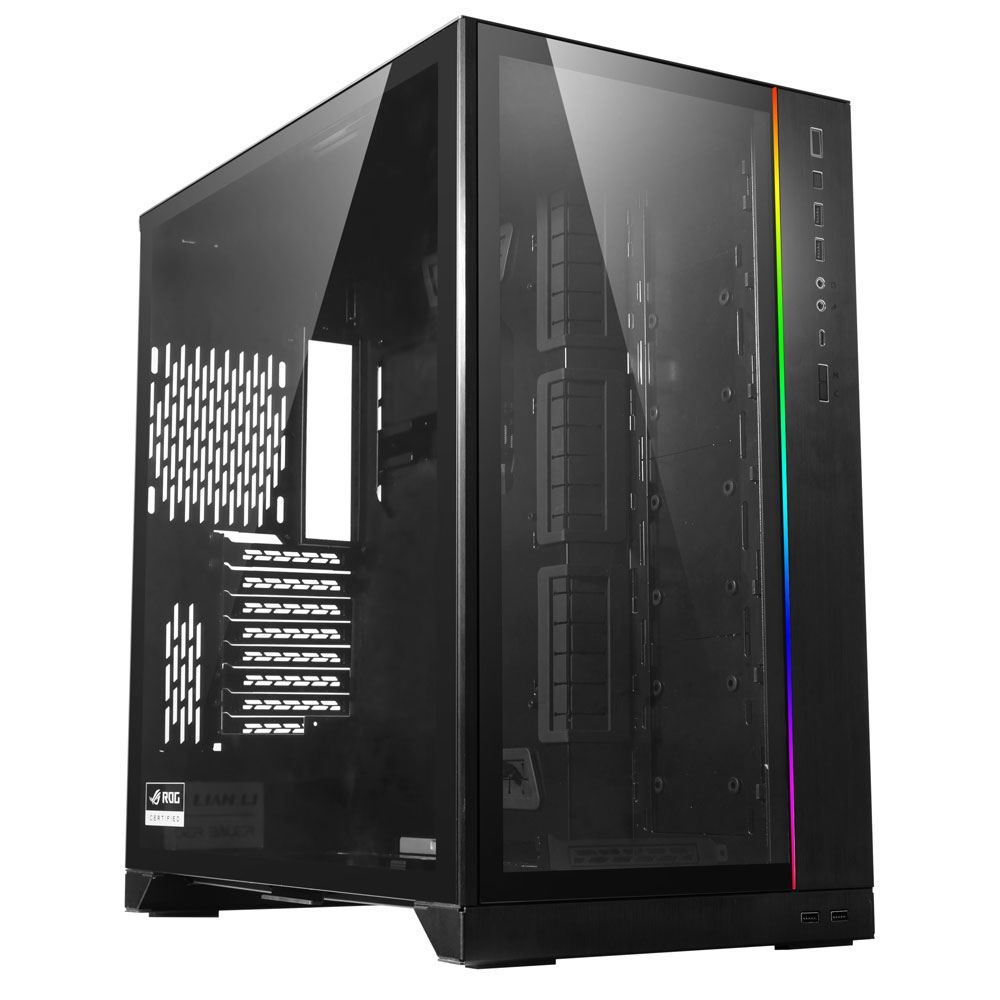 Micro Center - Lian Li O11 Dynamic XL ROG Tempered Glass eATX Full ...