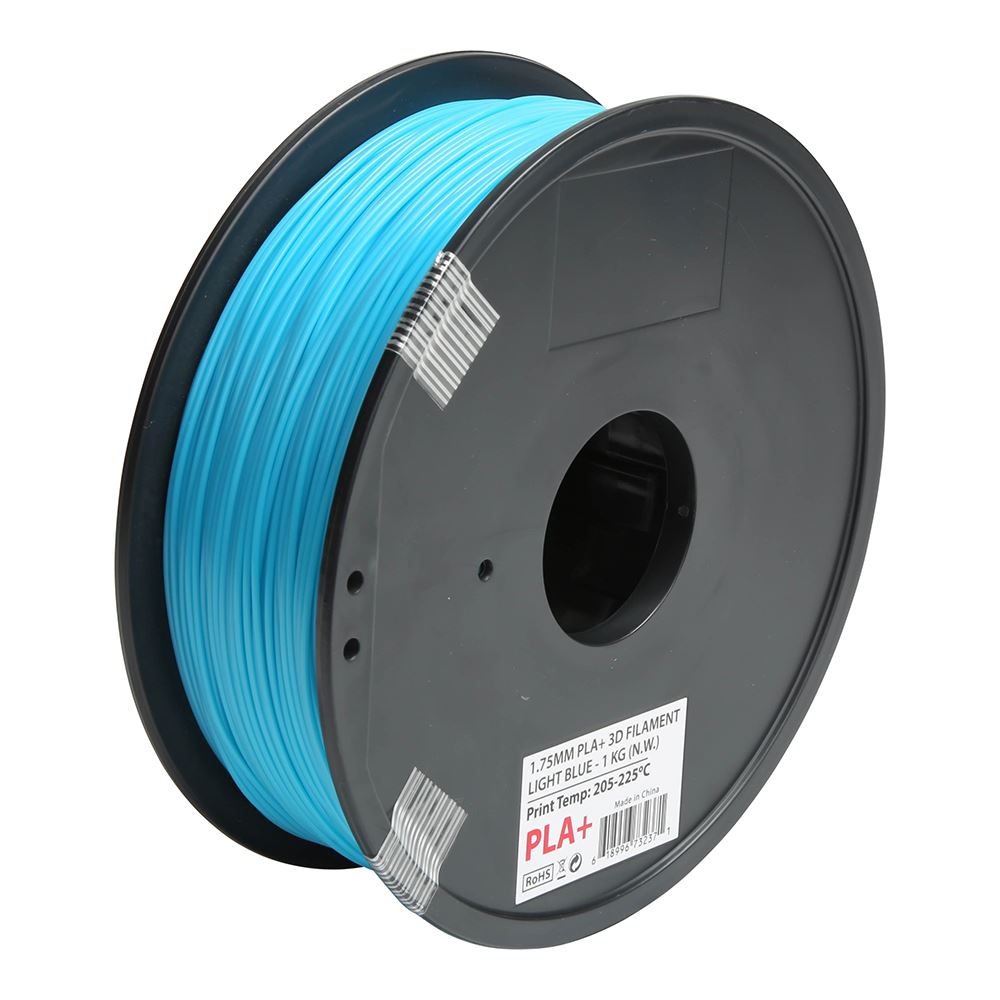 Inland 1.75mm PLA+ 3D Printer Filament 1.0 kg (2.2 lbs.) Spool - Light ...