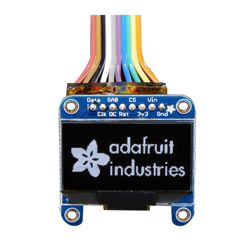 Adafruit Industries Monochrome 1.3" 128x64 OLED Graphic Display - Micro ...