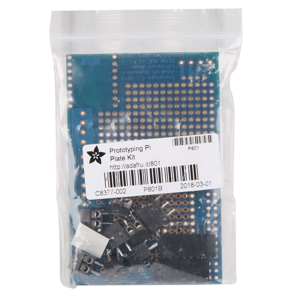 Adafruit Industries Prototyping Pi Plate Kit for Raspberry Pi - Micro ...
