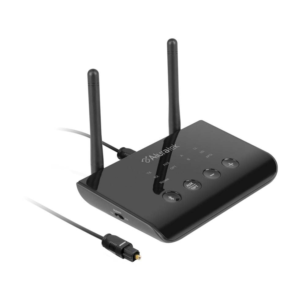 Aluratek Universal Bluetooth Optical Audio Receiver and Transmitter ...