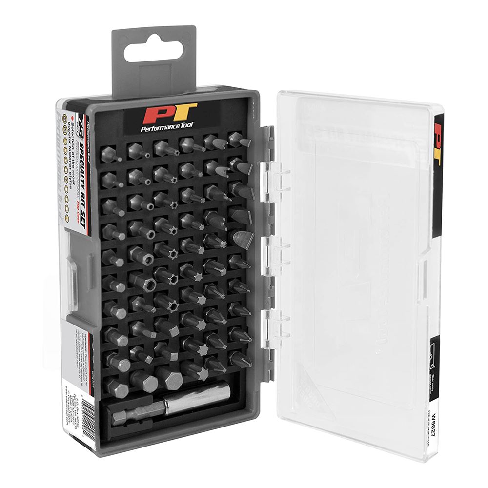 Performance Tools Specialty Bit Driver Set - 75 Piece - Micro Center