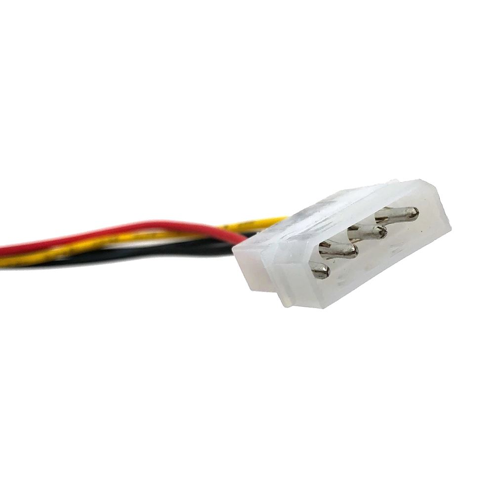 Micro Connectors 4-pin LP4 Male to 4-pin LP4 Female Power Extension ...