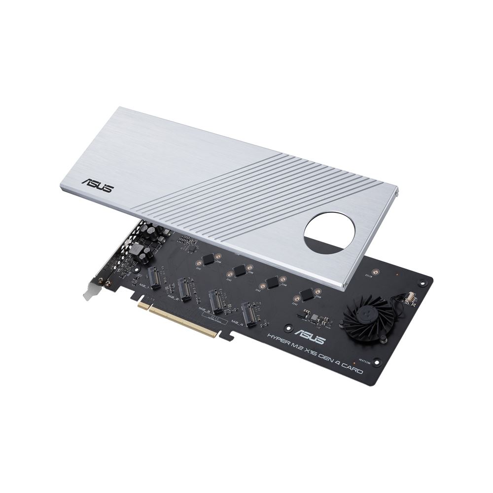 ASUS HYPER M.2 X16 Gen 4 Card - Micro Center