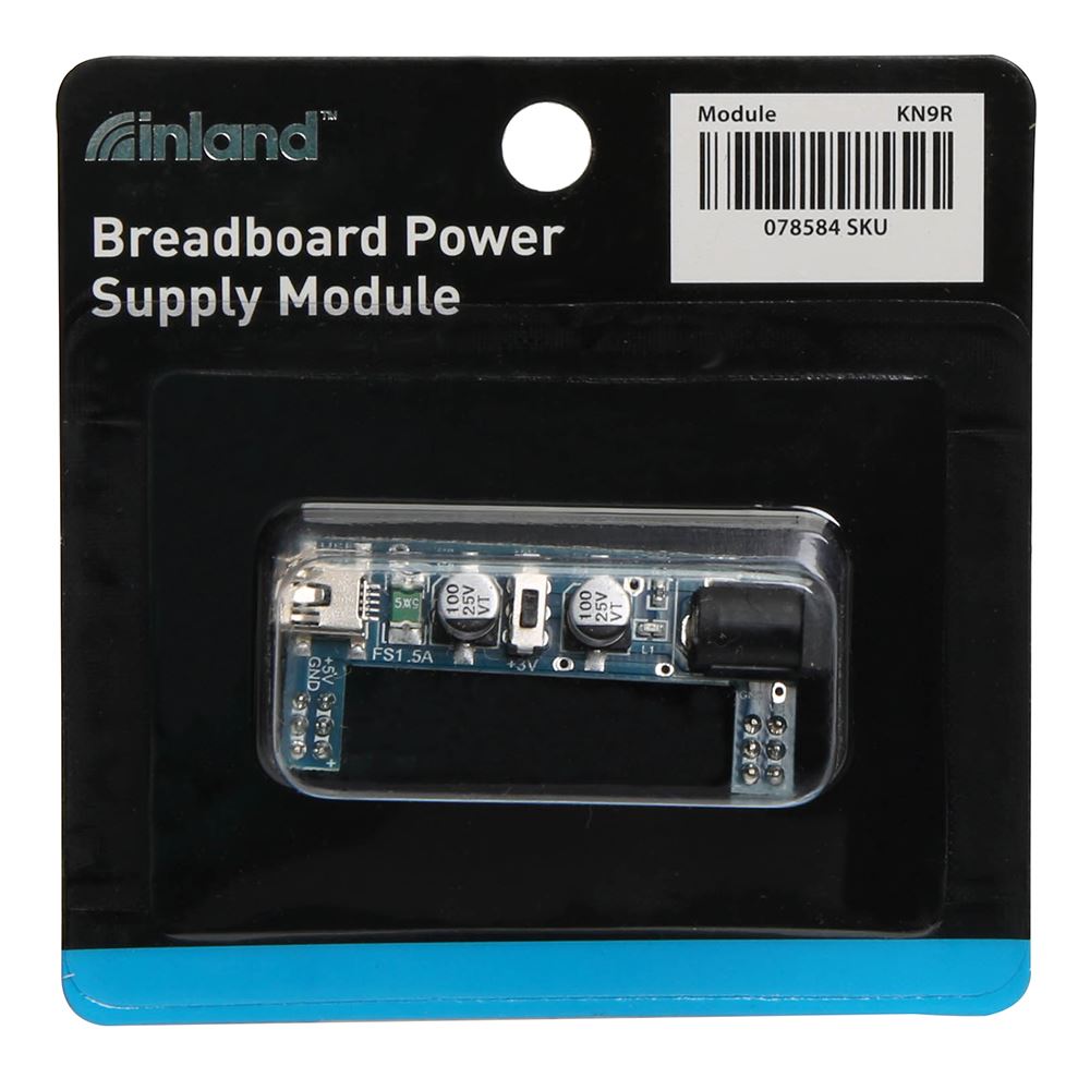 Inland Breadboard 5V/3V Power Supply Module - Micro Center