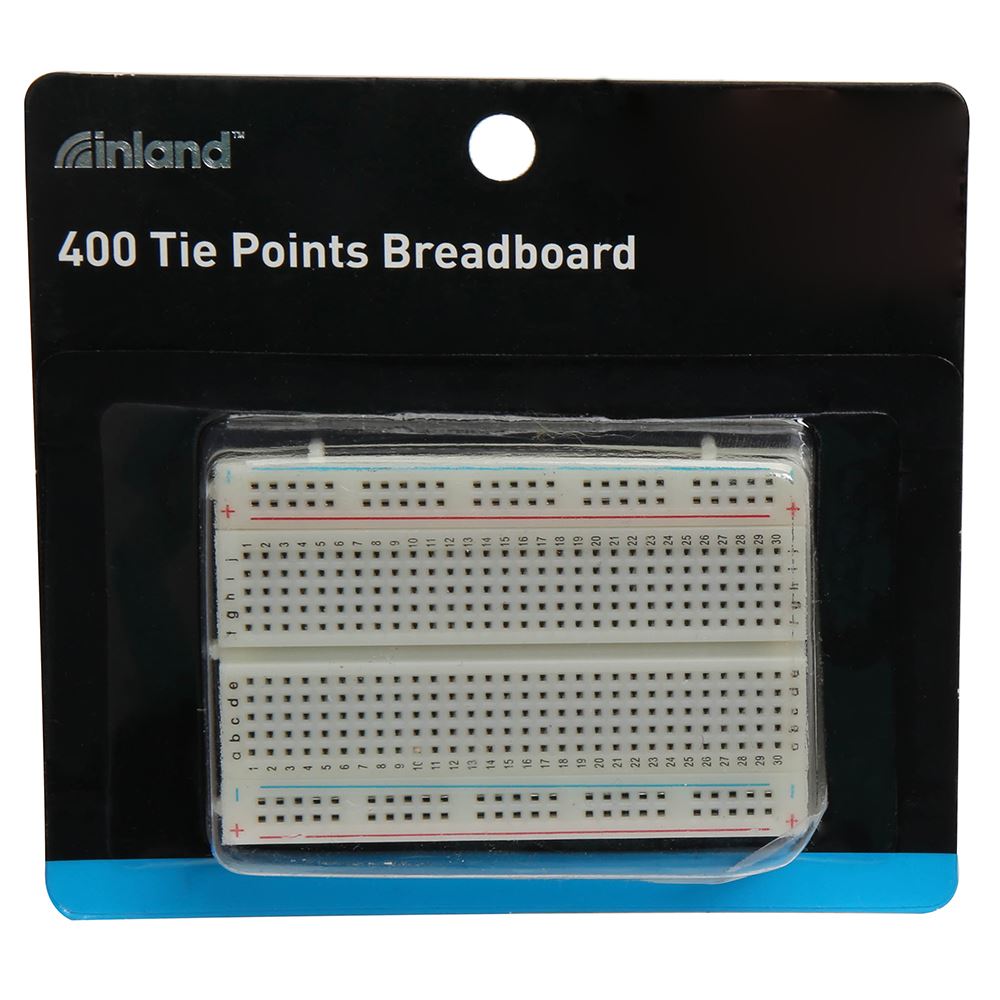 Inland 400 Tie-Point Breadboard - Micro Center