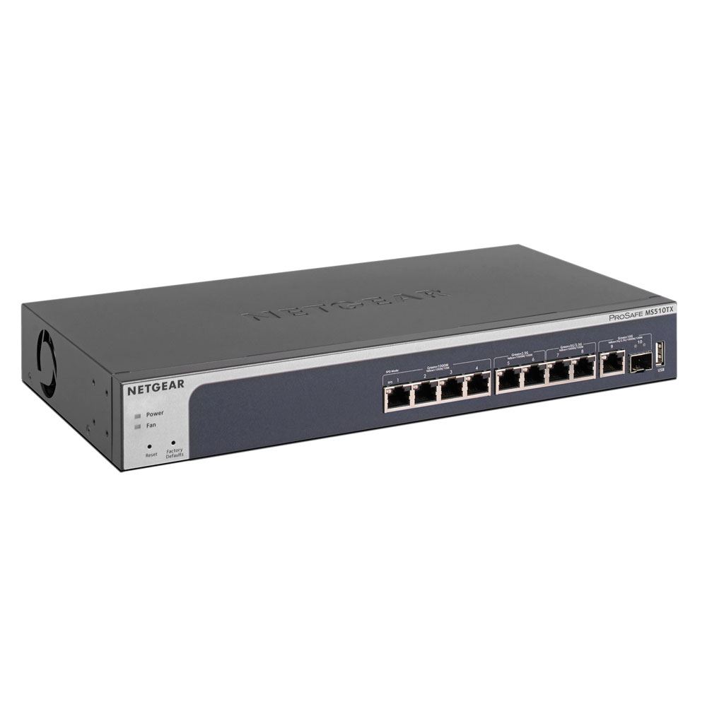 NETGEAR Multi-Gigabit Smart Managed Pro Switches; 8 Gigabyte RJ-45 ...