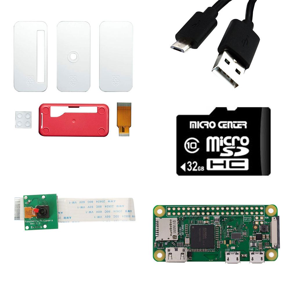 Inland Raspberry PI Zero W Webcam Kit - Micro Center