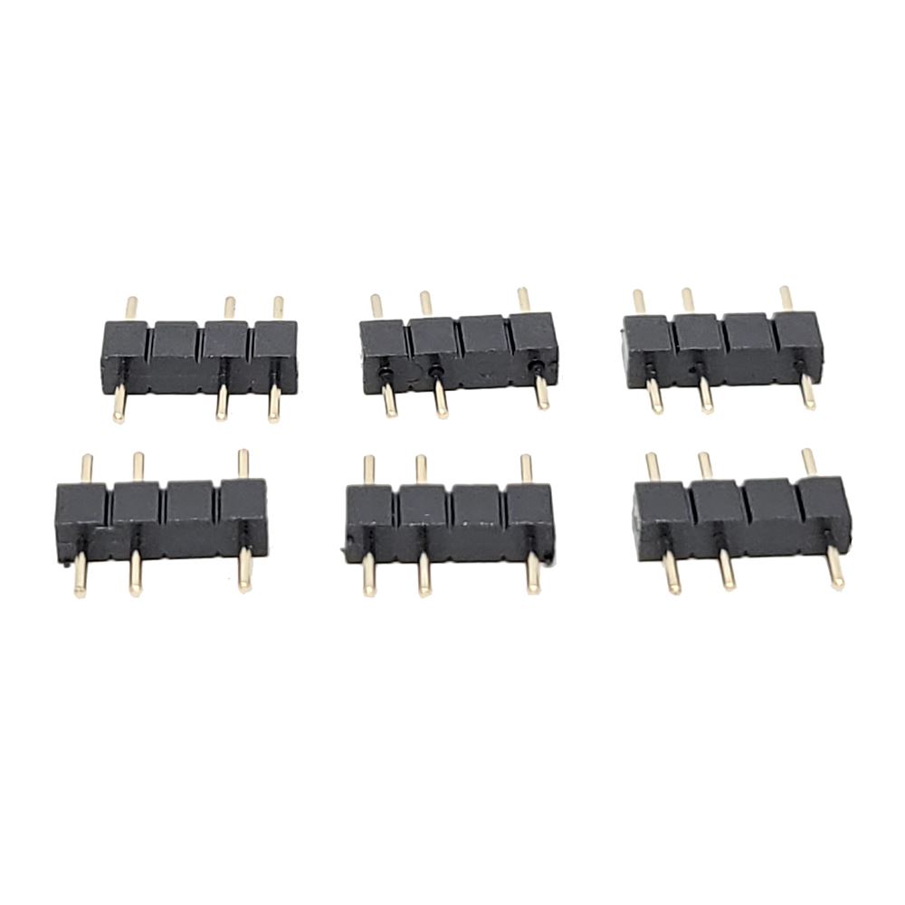 Micro Connectors Premium Sleeved 3-Pin 1 to 5 Addressable (ARGB ...