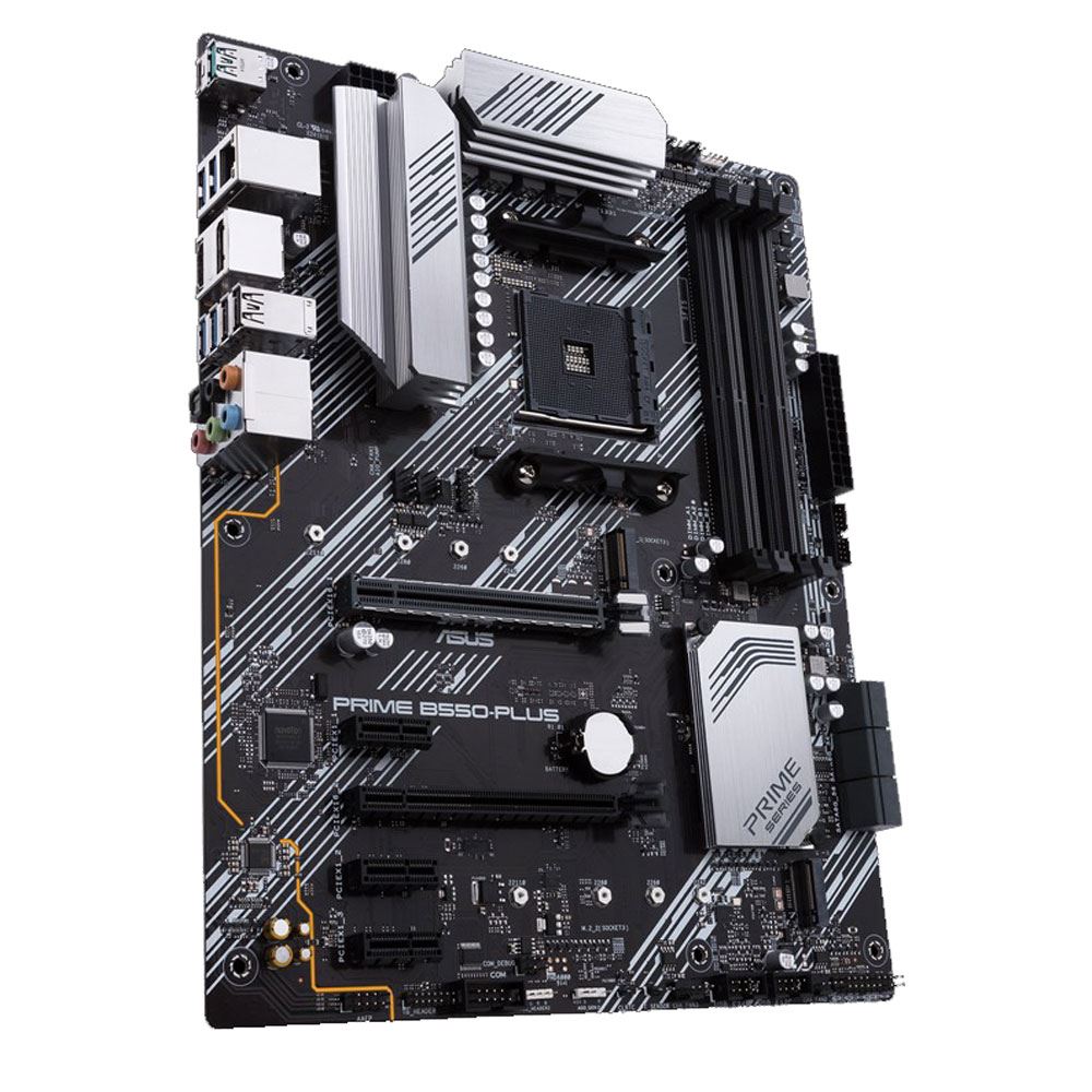 ASUS B550-Plus Prime AMD AM4 ATX Motherboard - Micro Center