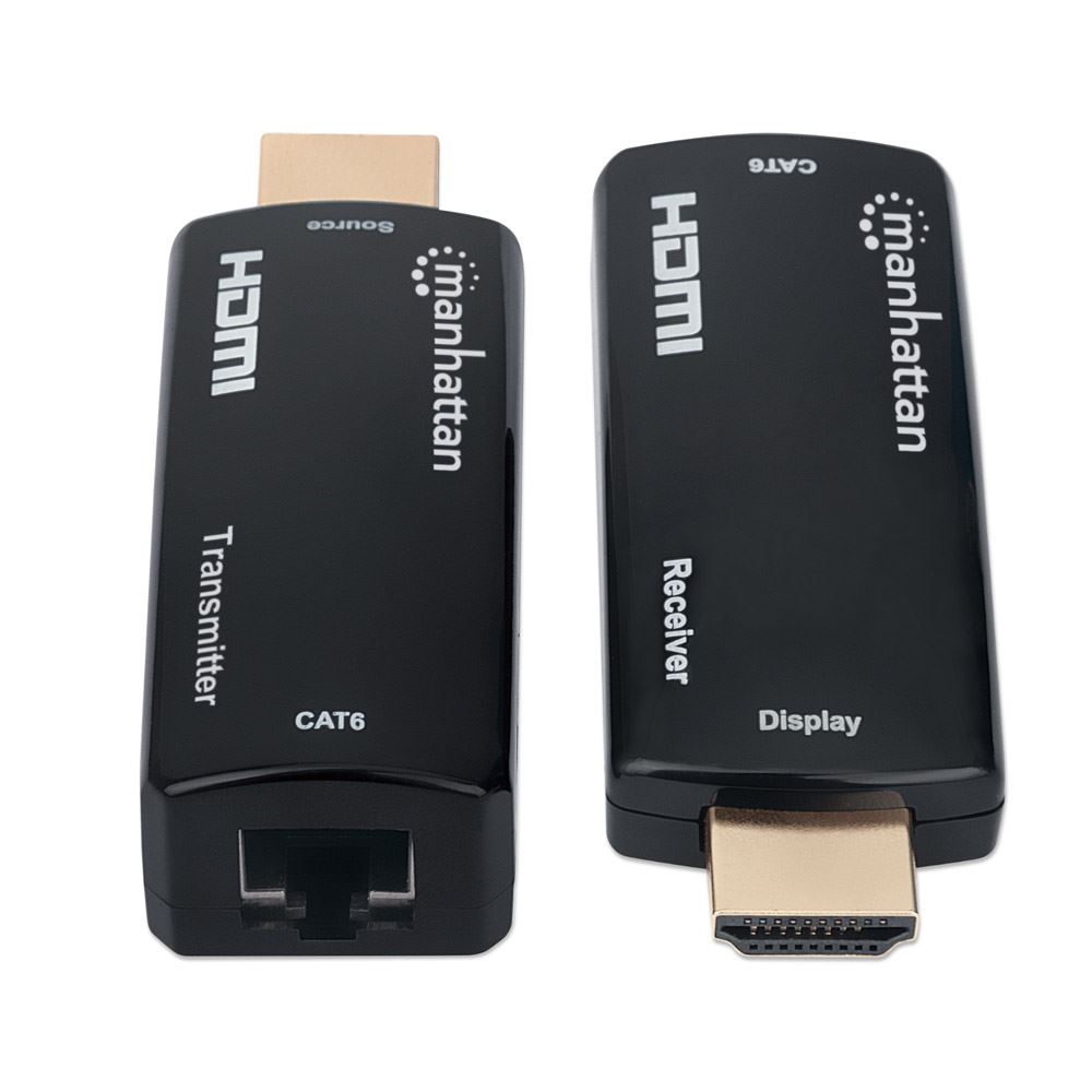 Manhattan 1080p Compact HDMI over Ethernet Extender Kit - Micro Center
