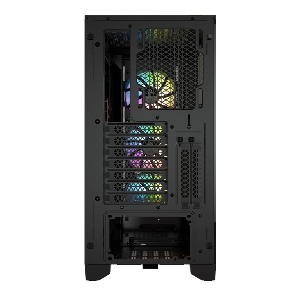 Corsair iCUE 4000X RGB Tempered Glass ATX Mid-Tower Computer Case ...
