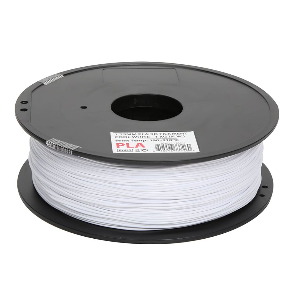 Inland 1.75mm PLA 3D Printer Filament 1.0 kg (2.2 lbs.) Spool - Cool ...