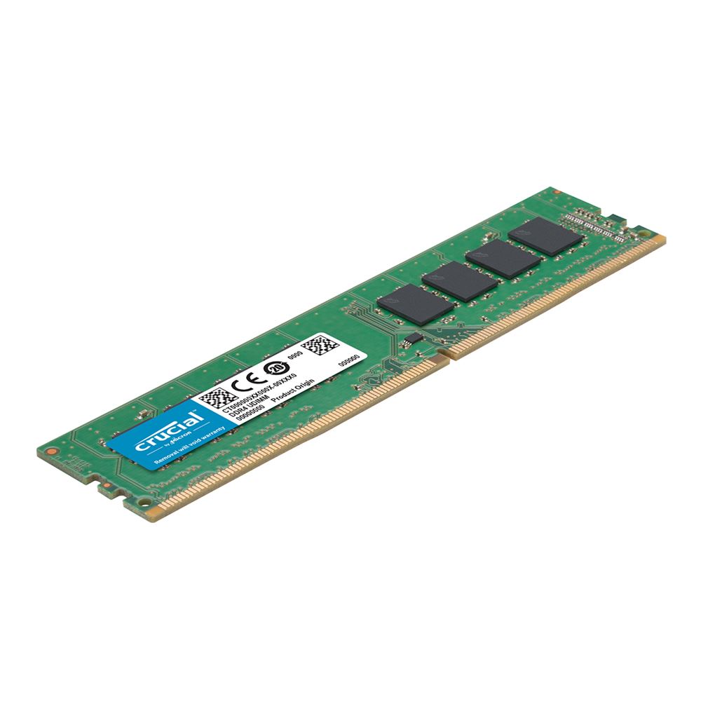 Crucial 8GB DDR4-3200 PC4-25600 CL22 Single Channel Desktop Memory ...