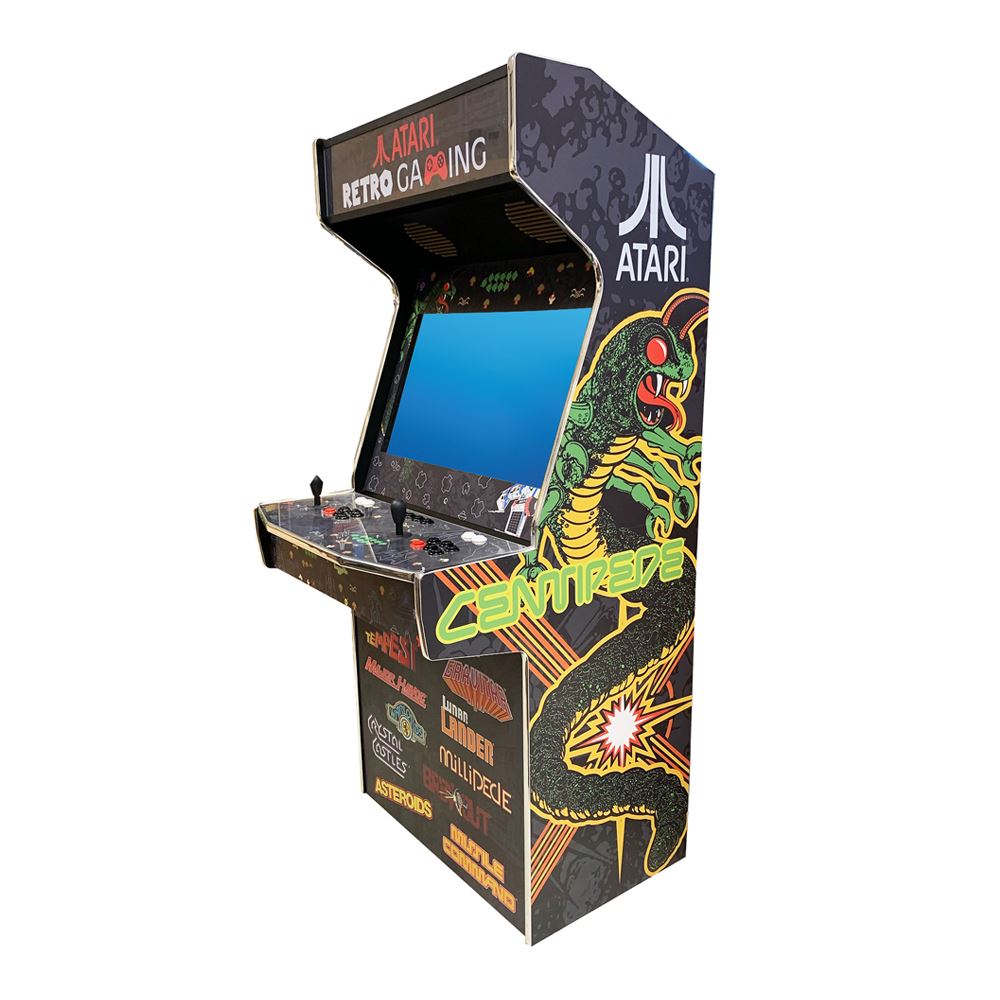 Atari Full Size Arcade Cabinet - Full Kit, includes Raspberry Pi 3B ...