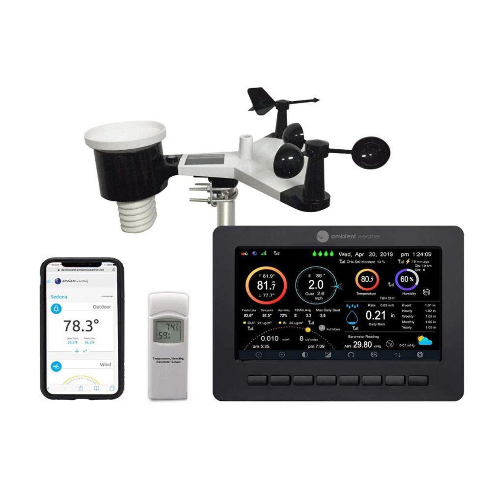 Ambient Weather WS-2000 Smart Weather Station with WiFi Remote ...